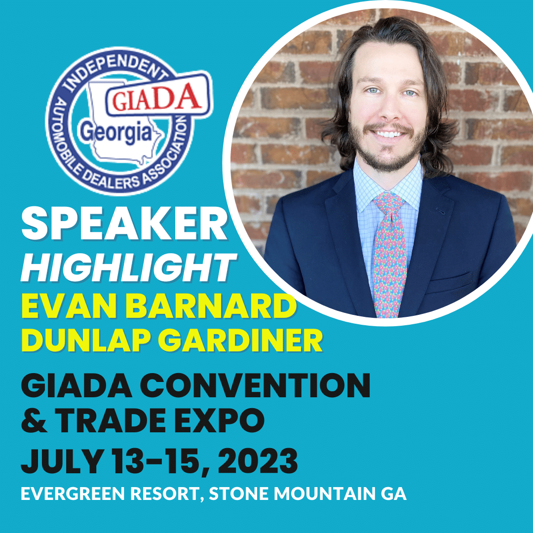 Dealer Training – Georgia Independent Auto Dealer Association Convention